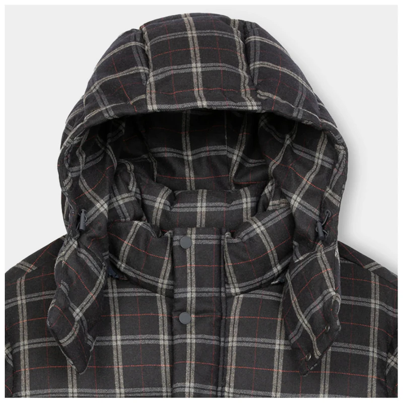Tilley Mens Plaid Terrain Parka Jacket (Navy) | Sportpursuit.com