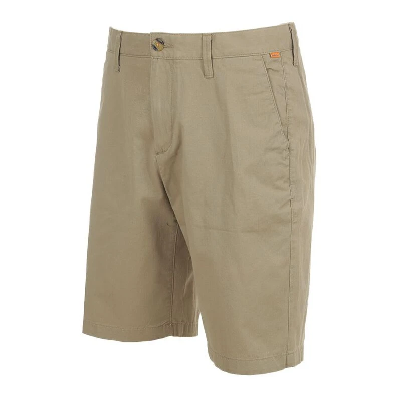 Timberland Mens T-L Stretch Twill Shorts (Green) | Sportpursuit.com