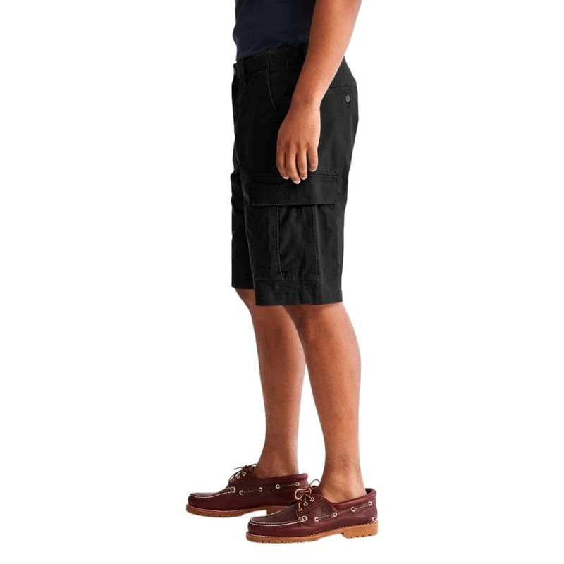 Timberland Mens Outdoor Relaxed Shorts (Black) | Sportpursuit.com