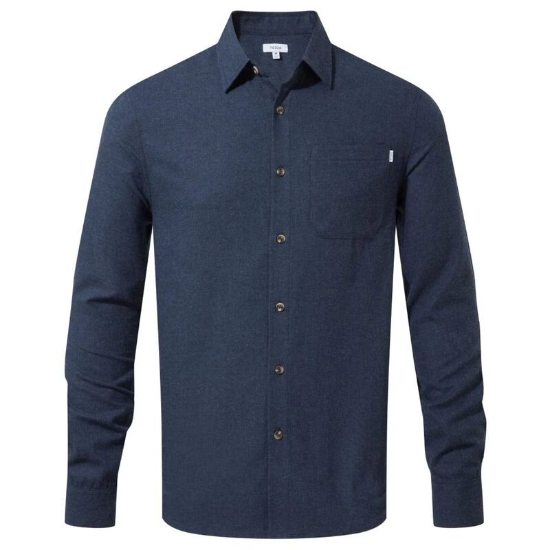TOG 24 Mens Markham Shirt (Dark Indigo Marl) | Sportpursuit.com