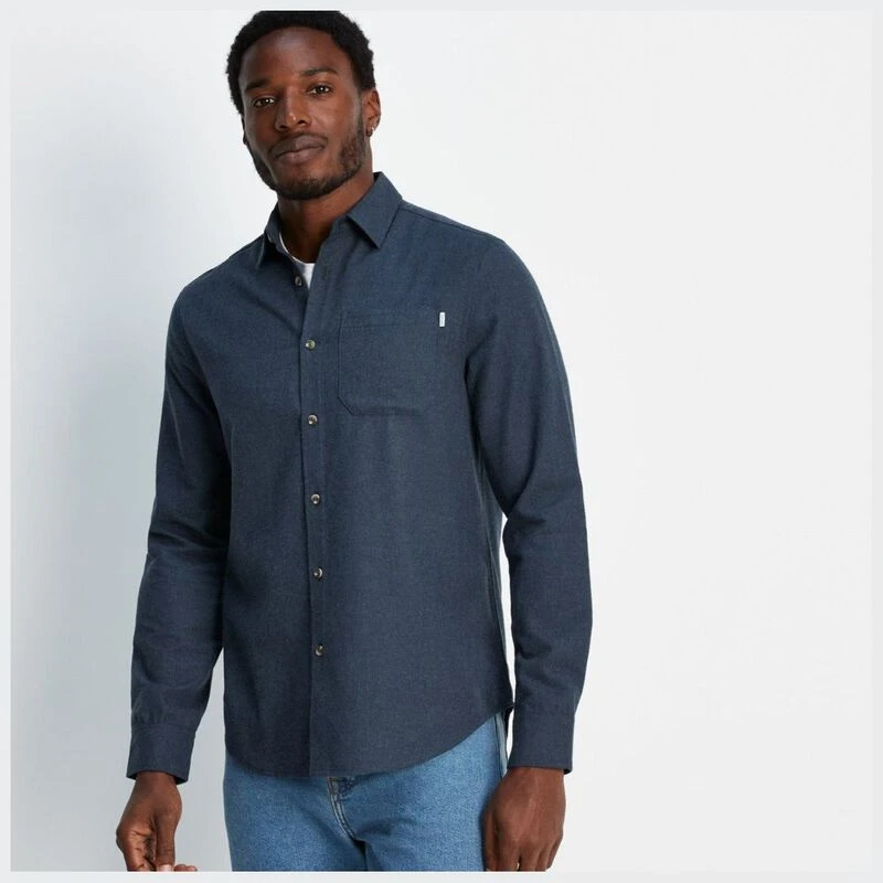TOG 24 Mens Markham Shirt (Dark Indigo Marl) | Sportpursuit.com