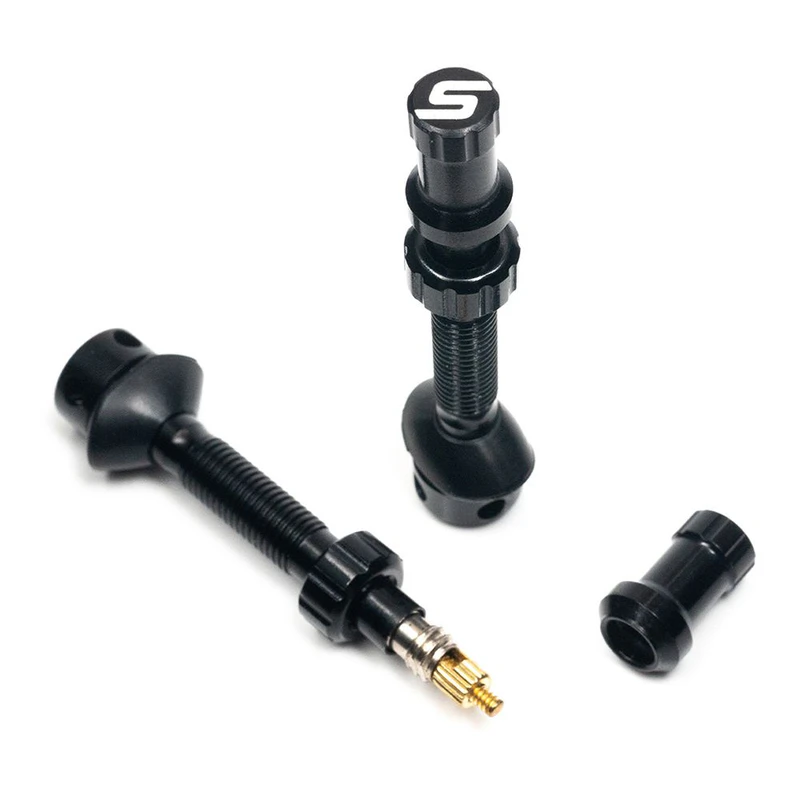 Stans Valve x2 Tubeless Universal+ Valves Regular (Noir) | privatespor