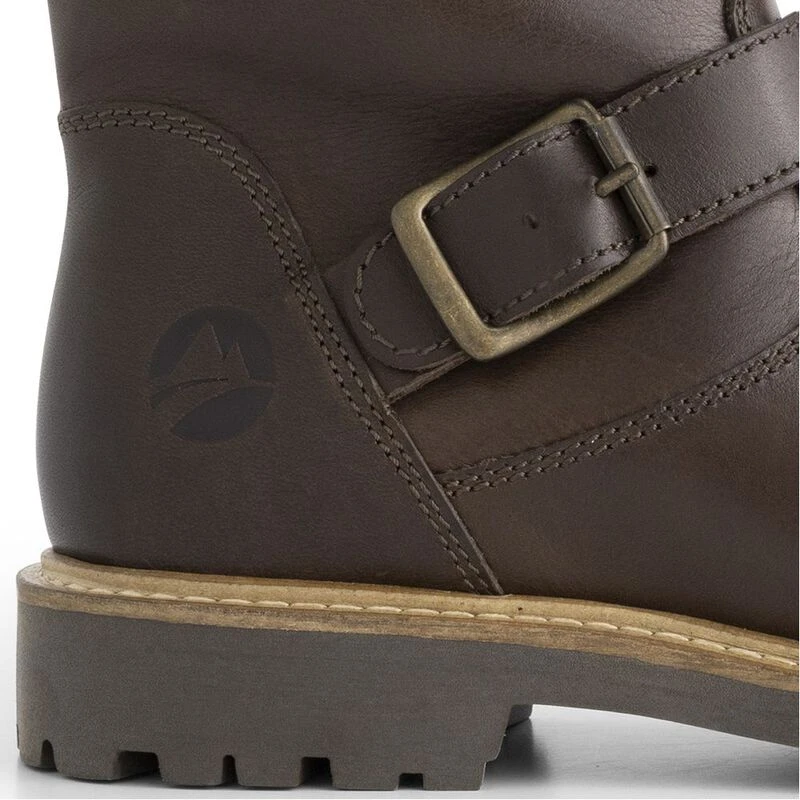 Travelin Womens Skellerup Boots (Dark Brown) | Sportpursuit.com