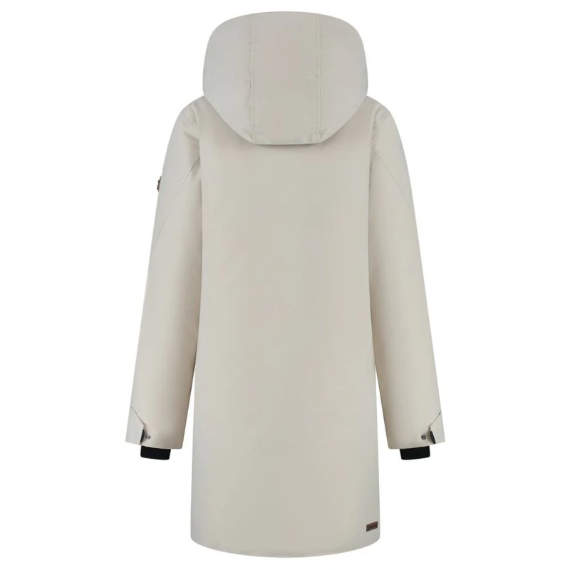 Travelin Womens Linea Parka Jacket (Sand) | Sportpursuit.com