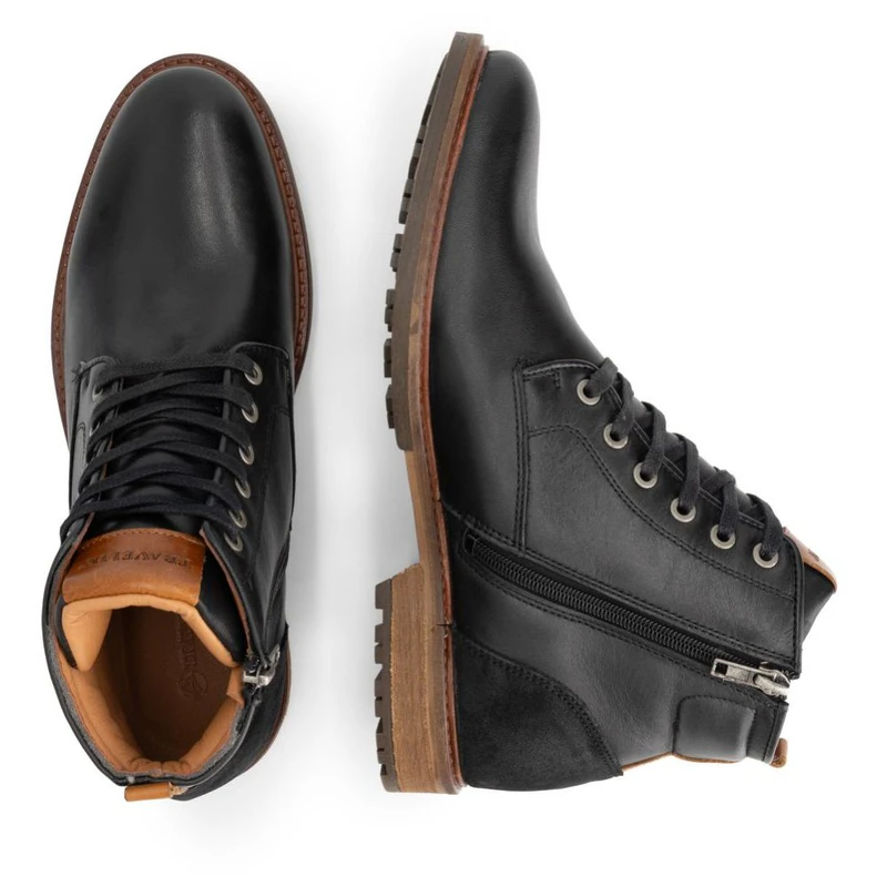 Travelin Mens Walton Casual Boots (Black) | Sportpursuit.com