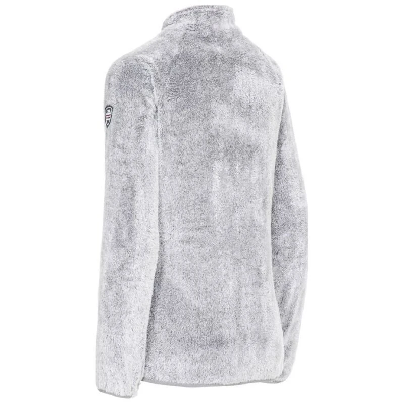 Trespass Womens Telltale Fleece Jacket (Silver Grey) | Sportpursuit.co