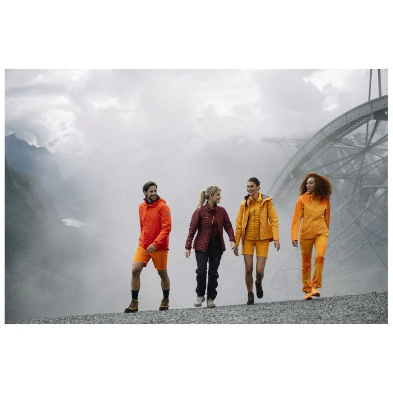 TwentyFour Womens Loen 2-Layer Jacket (Oker Yellow) | Sportpursuit.com