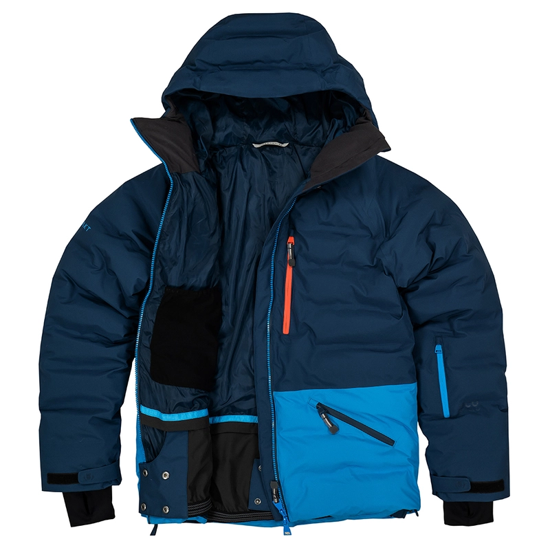 Untrakt Mens Igneous Insulated Jacket (Ink/Bluebird) | Sportpursuit.co