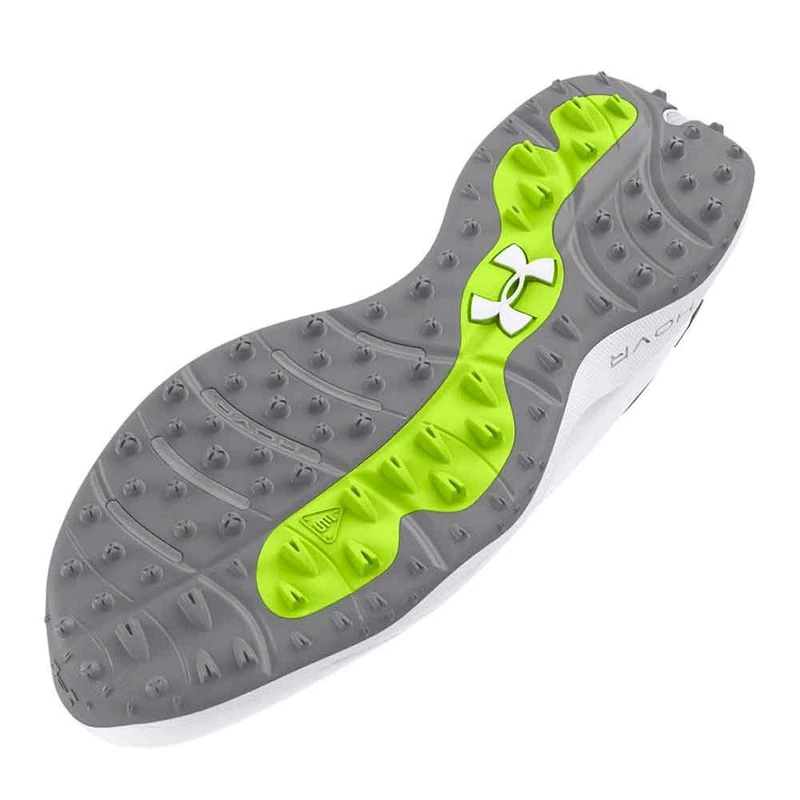 Under Armour Drive Pro Wide Golf Shoes (White) | Sportpursuit.com