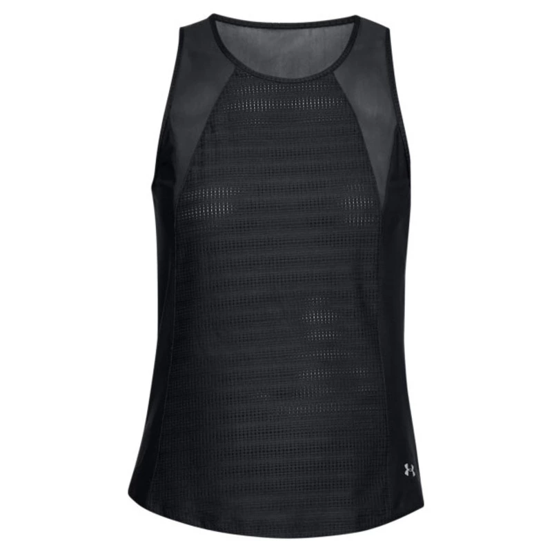 Under Armour Womens Vanish Mesh Singlet (Black) | Sportpursuit.com