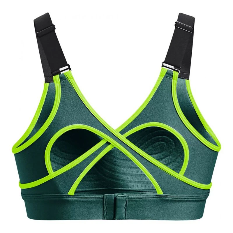 UnderArmour Womens Infinity Crossover High Sports Bra (Green) | Sportp