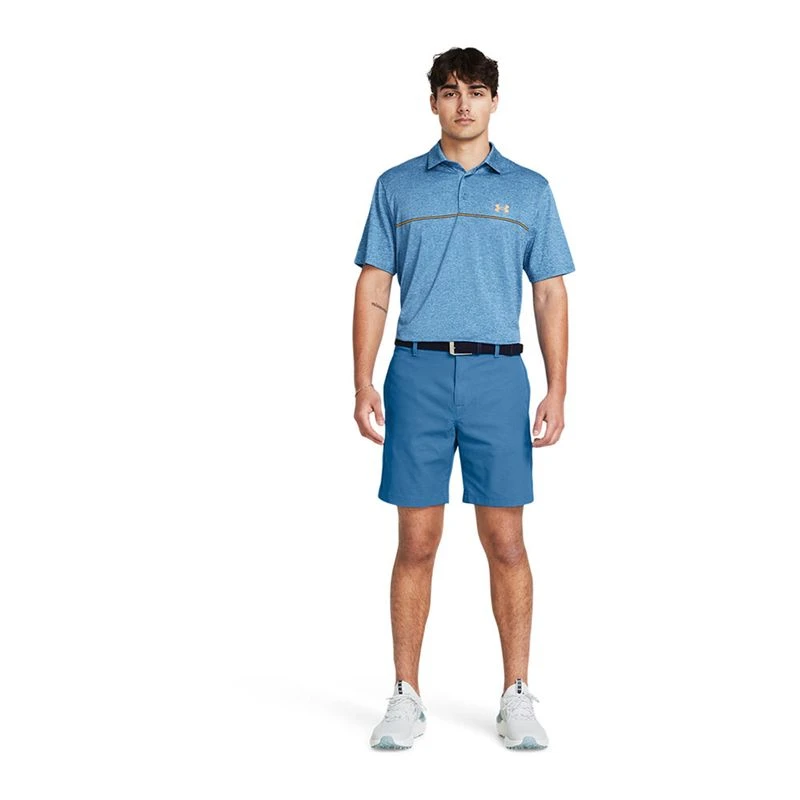 Under Armour Mens Iso-Chill Airvent Shorts (Blue) | Sportpursuit.com
