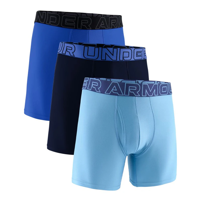 Under Armour Mens Performance Tech x3 Underwear (Blue) | Sportpursuit.
