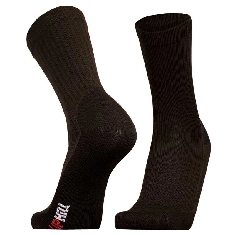 Uphill Sport XC Merino Blend Compression Socks (Black/White/Red) | Spo