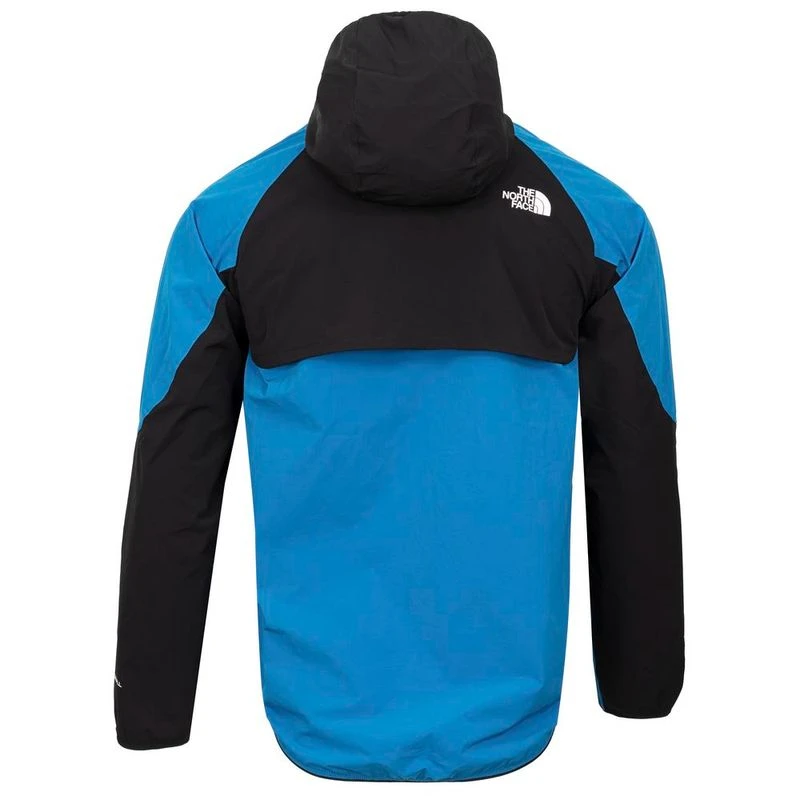 The North Face Mens Zip Off Sleeve Jacket (Adriatic Blue/TNF Black)
