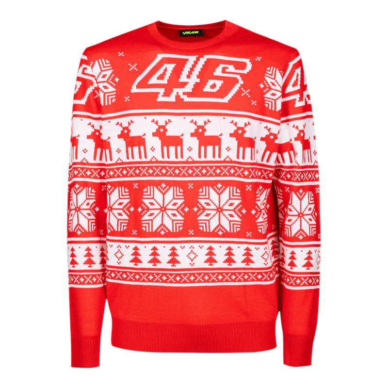 VR46 Pull Natale Homme (Rouge) | privatesportshop.fr