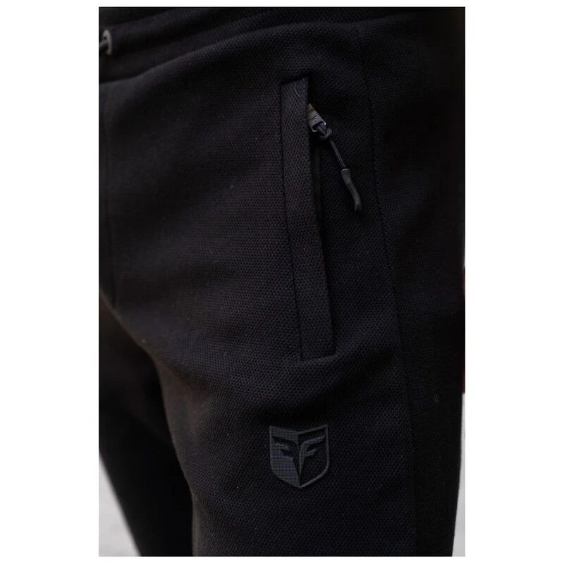 Valiberta Mens Pique Fabric Trousers (Black) | Sportpursuit.com
