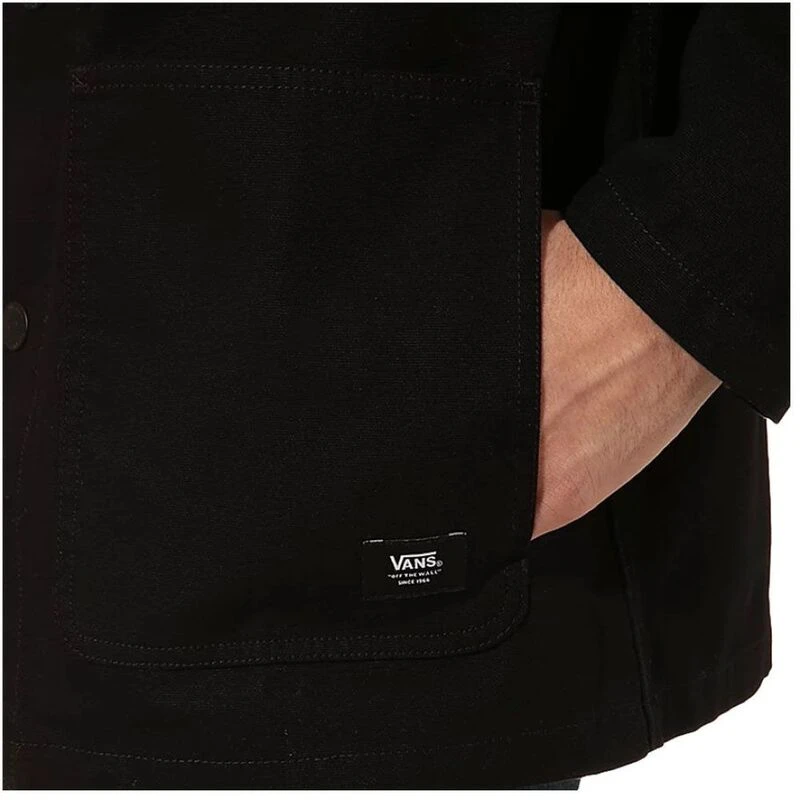 Vans Mens Drill Chore Coat Jacket (Black) | Sportpursuit.com