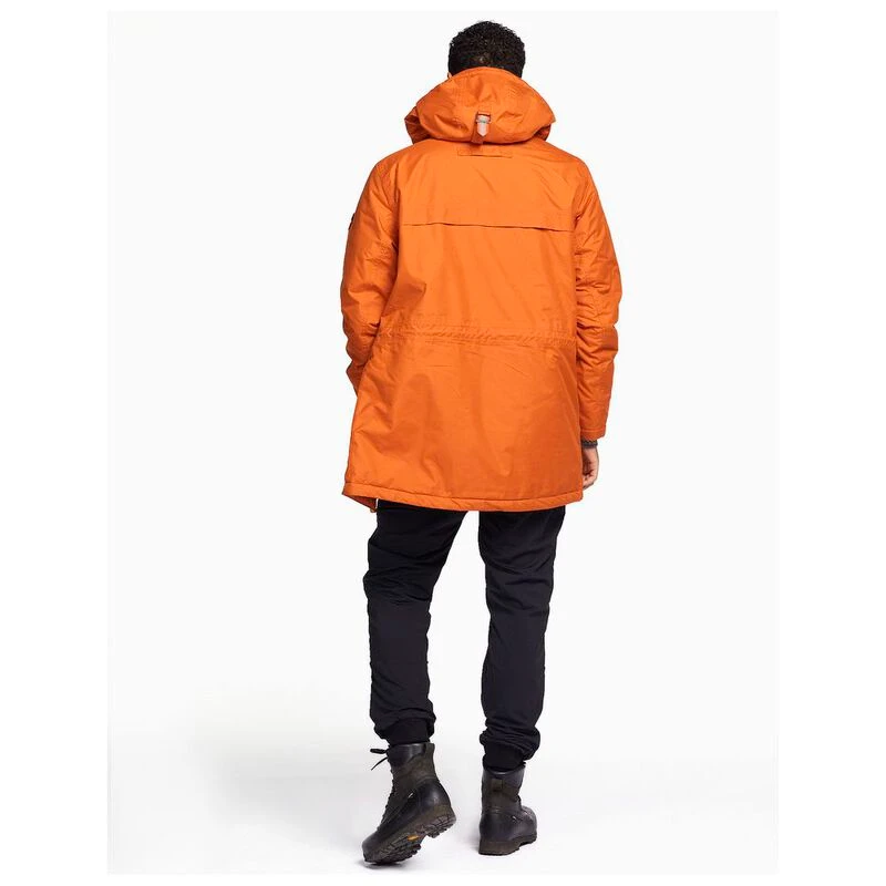 Varg Mens Are Eco Parka Jacket (Rust Orange) | Sportpursuit.com