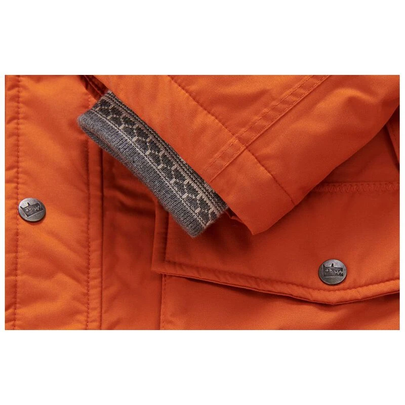 Varg Mens Are Eco Parka Jacket (Rust Orange) | Sportpursuit.com