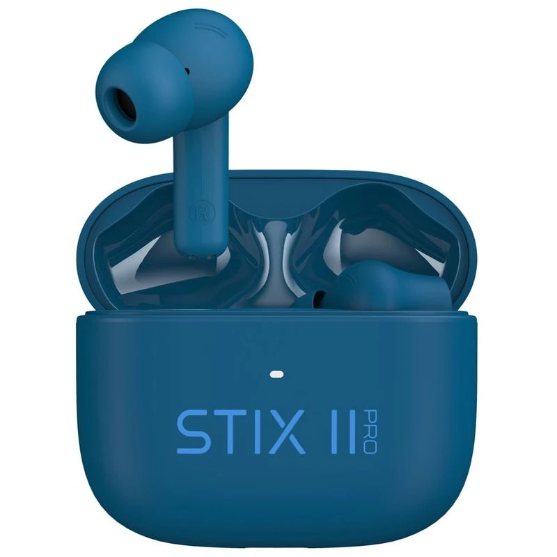 Veho Stix II Pro ANC True wireless Earphones (Blue) | Sportpursuit.com