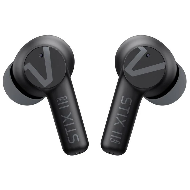 Veho Stix II Pro ANC True wireless Earphones (Black) | Sportpursuit.