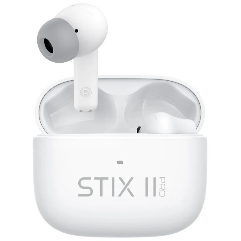 Veho Stix II Pro ANC True wireless Earphones (White) | Sportpursuit.