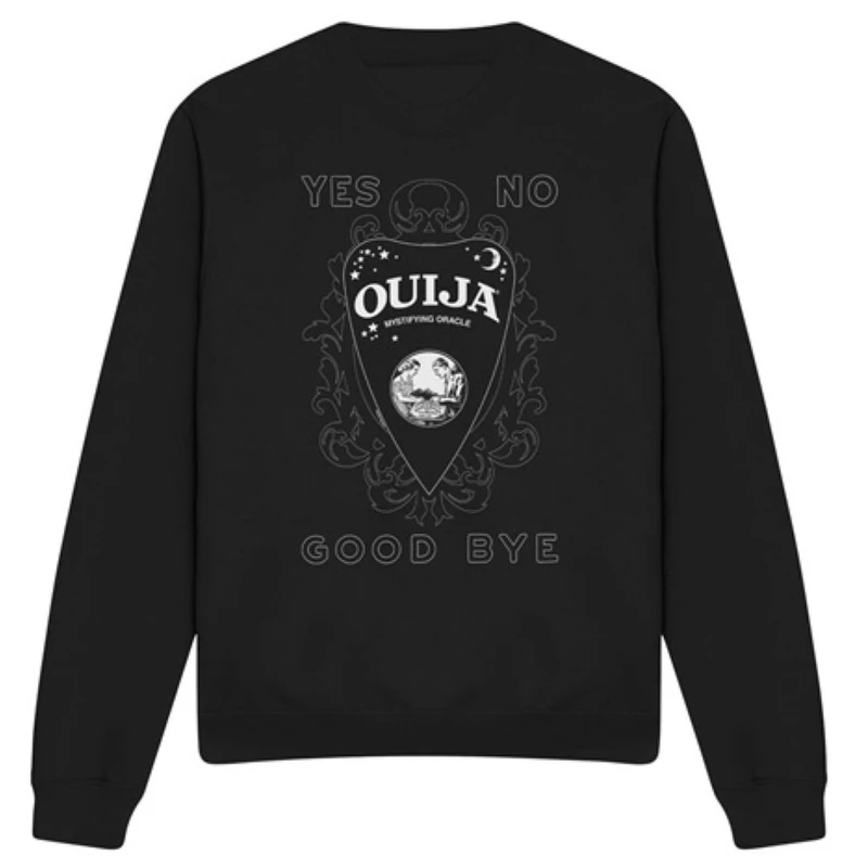Vintage Club Pull Ouija Yes No Goodbye With Planchette (Noir) | privat