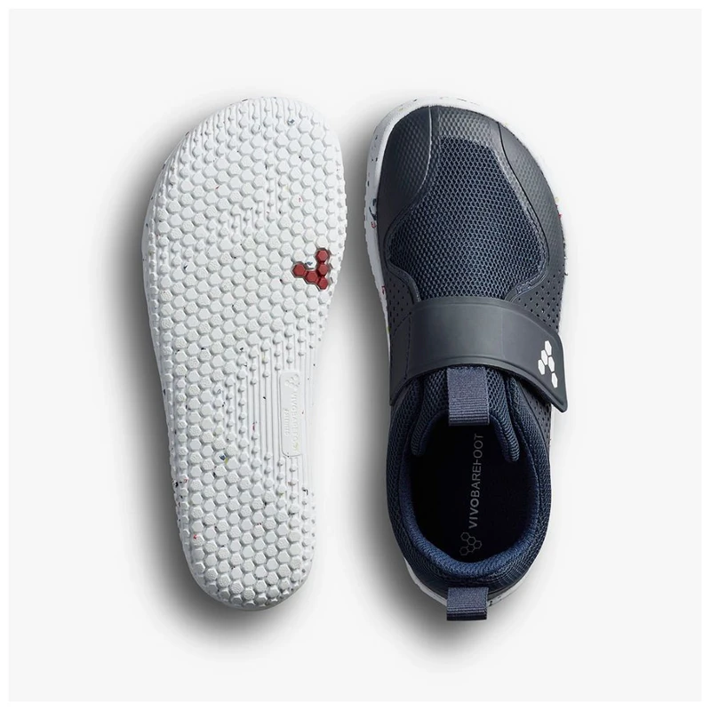 Vivobarefoot Kids Primus Sport III Running Shoes (Blue) | Sportpursuit
