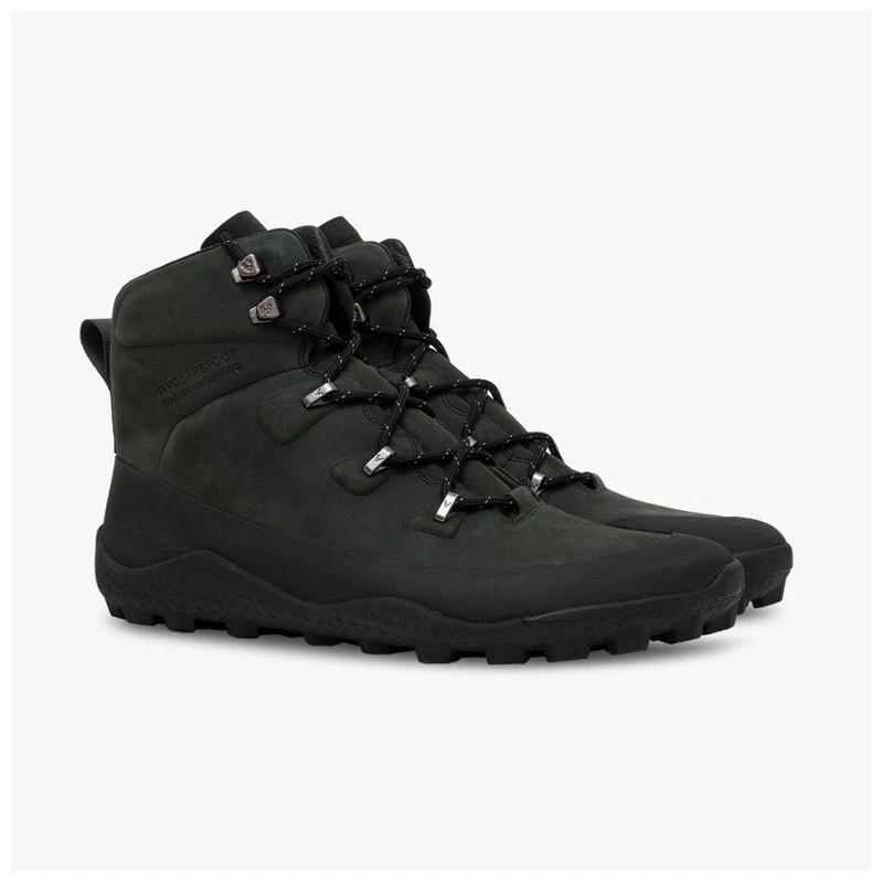 VIVOBAREFOOT Mens Tracker Winter SG Hiking Boots (Obsidian) | Sportpur