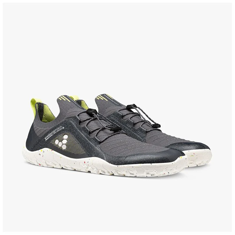 Vivobarefoot Mens Primus Trail Knit FG Shoes (Graphite) | Sportpursuit