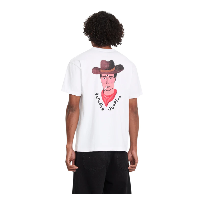 Volcom Camiseta manga corta FA Mickey Mason 2 Hombres (Blanco) | priva
