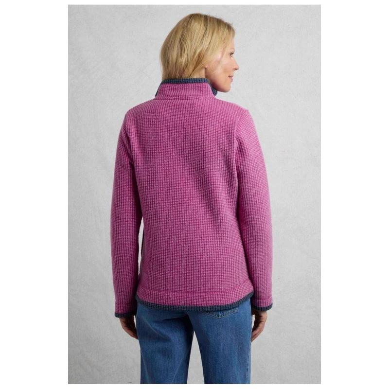 Weird Fish Womens Ariana Full Zip Jacket (Dark Raspberry) | Sportpursu