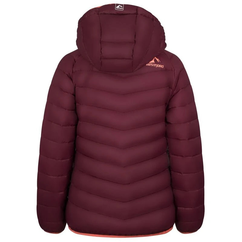 Westfjord Womens Snaefell Jacket (Redwood/Salmon) | Sportpursuit.com