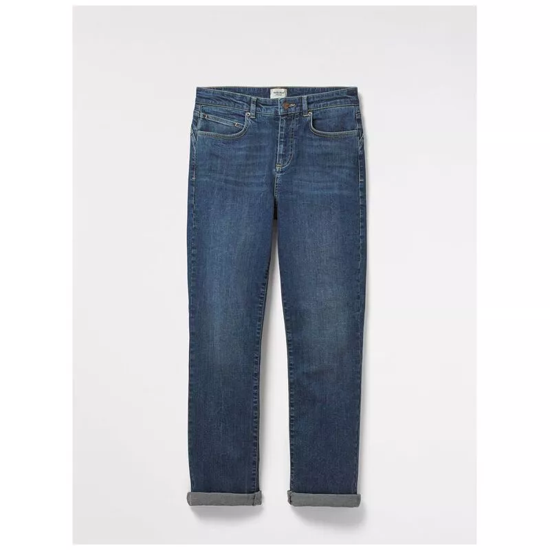 White Stuff Womens Cedar Straight Jeans (Vintage Blue) | Sportpursuit.