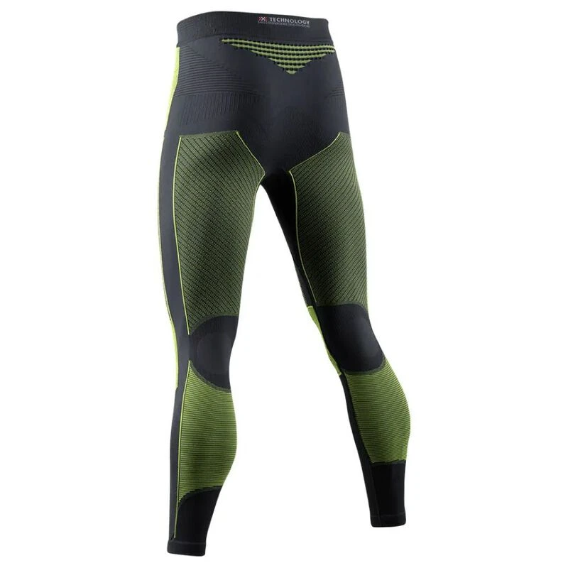 X-Bionic Mens Energy Accumulator Origins Tights (Charcoal/Yellow) | Sp