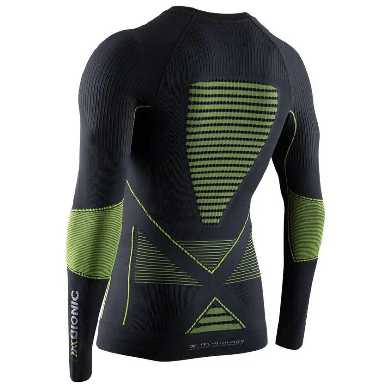 X-Bionic T-Shirt Energy Uomo (Carbone/Giallo) | privatesportshop.it