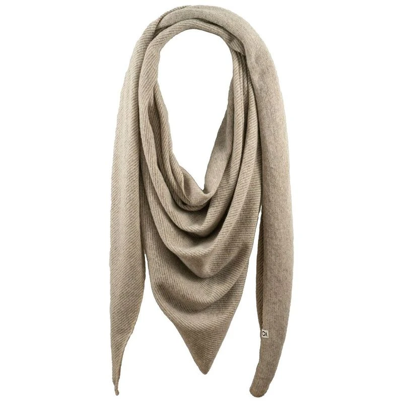 YASU Koi Stripes Scarf (Beige/Grey) | Sportpursuit.com