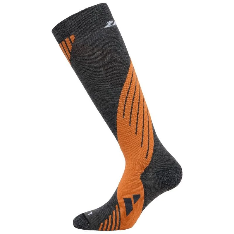 Zanier Alpine Socks (Orange /Medium Gray) | Sportpursuit.com