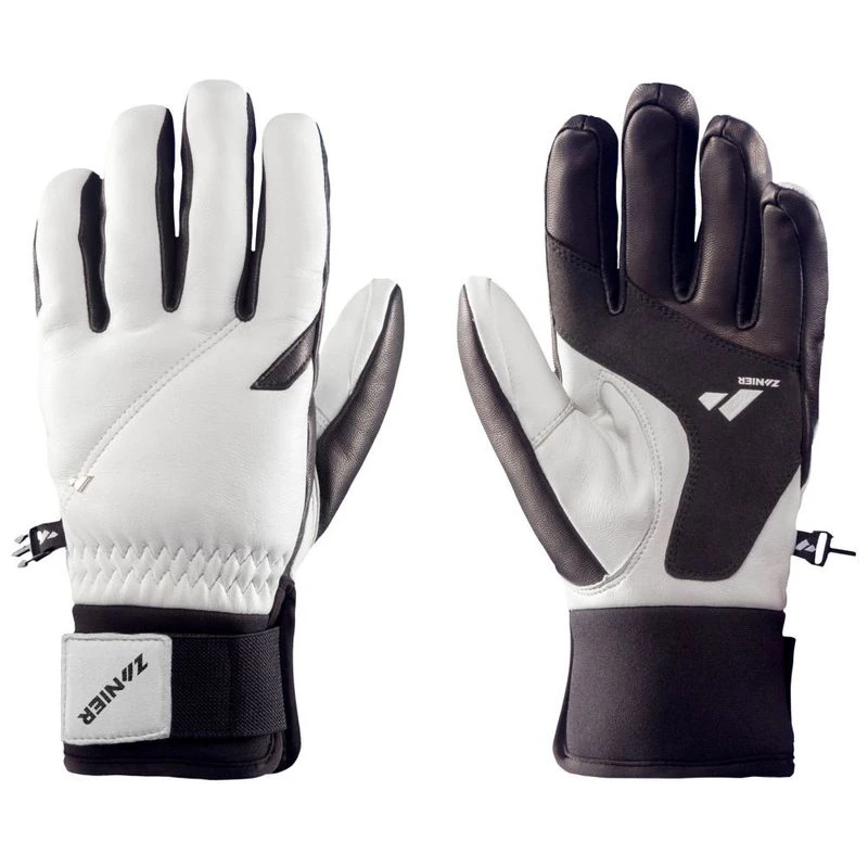 Zanier Zenith GTX Gloves (Black /White) | Sportpursuit.com