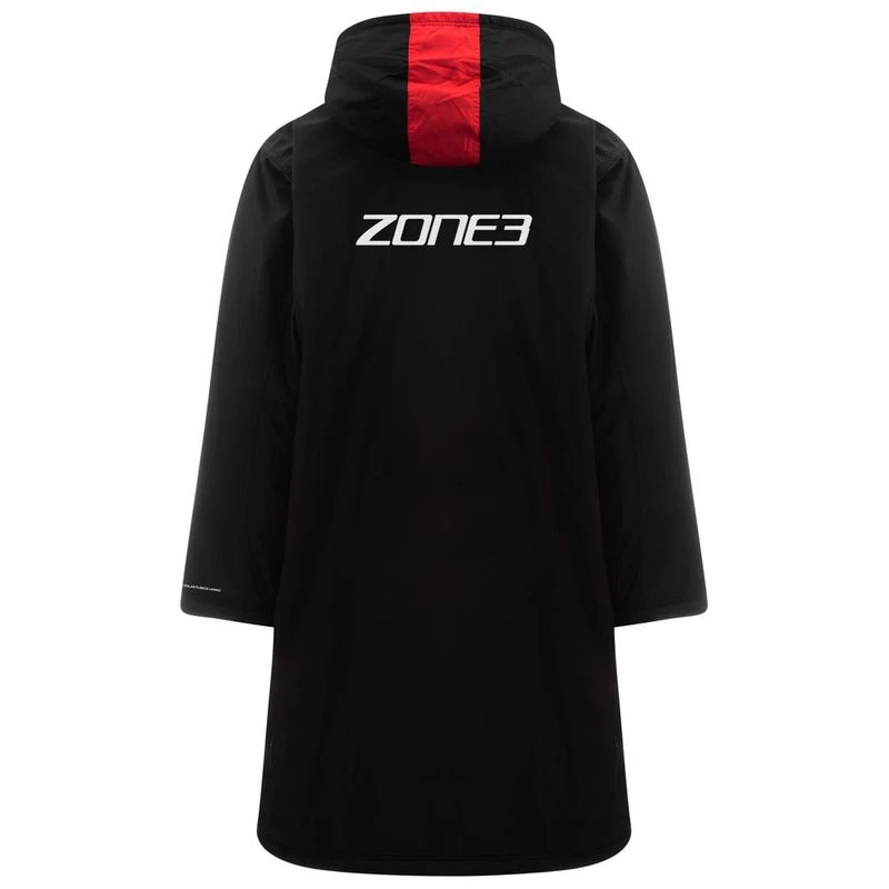 Zone3 Mens Polar Fleece Jacket (Black/Red) | Sportpursuit.com