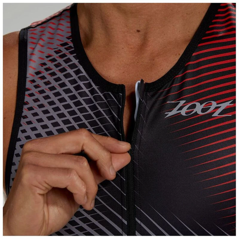 Zoot Mens LTD Triathlon Tri Suit Top (Grey) | Sportpursuit.com
