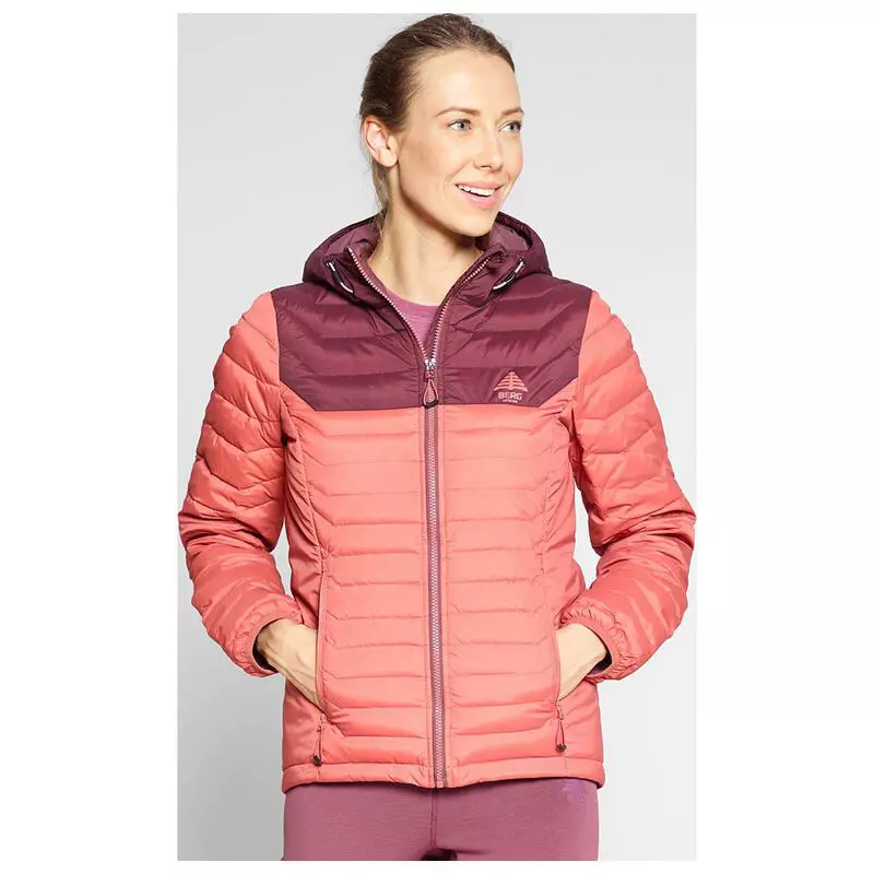 Berg Womens Kalani Down Jacket (Eggplant) | Sportpursuit.com