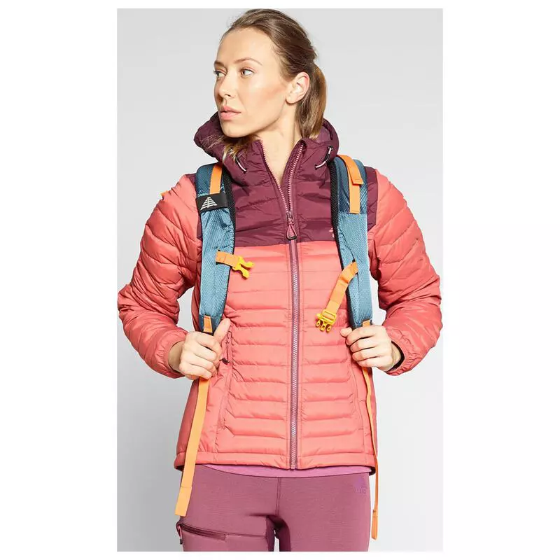 Berg Womens Kalani Down Jacket (Eggplant) | Sportpursuit.com