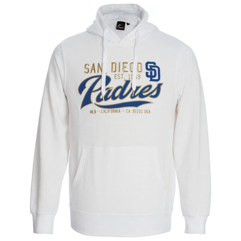 Majestic Athletic Mens Raymen Raiders Hoodie (White) | Sportpursuit.co