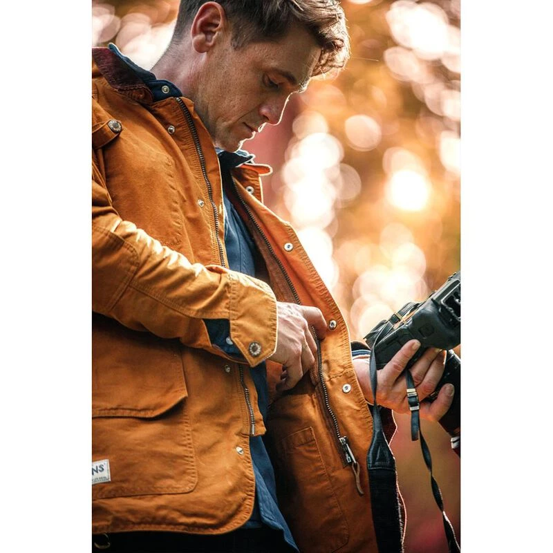 &Sons Mens Weston Field Jacket (Tan) | Sportpursuit.com