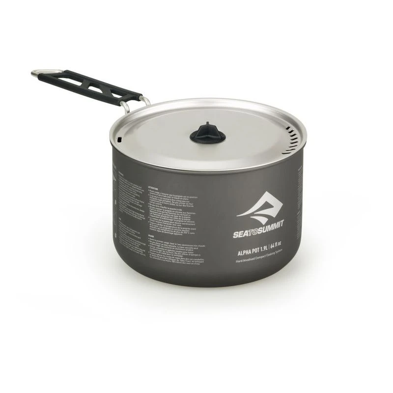 Sea to Summit Alpha Pot 1.9 Litre (Grey) | Sportpursuit.com