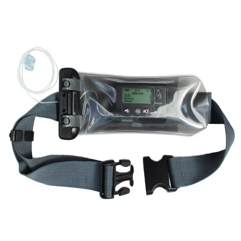 Aquapac Insulin Pump Case (Cool Grey) | Sportpursuit.com