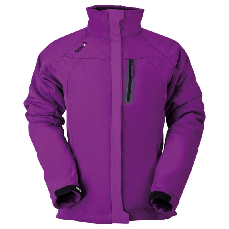 Furco Womens Bangor Softshell Jacket (Purple) | Sportpursuit.com