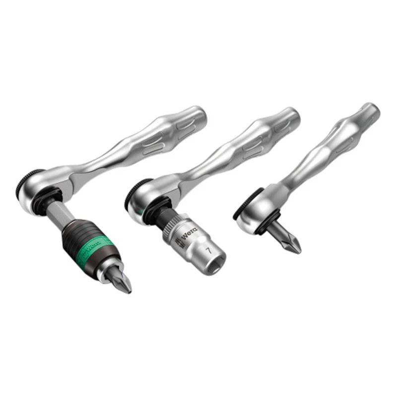 Tool-Check Bit Set with Mini Ratchet